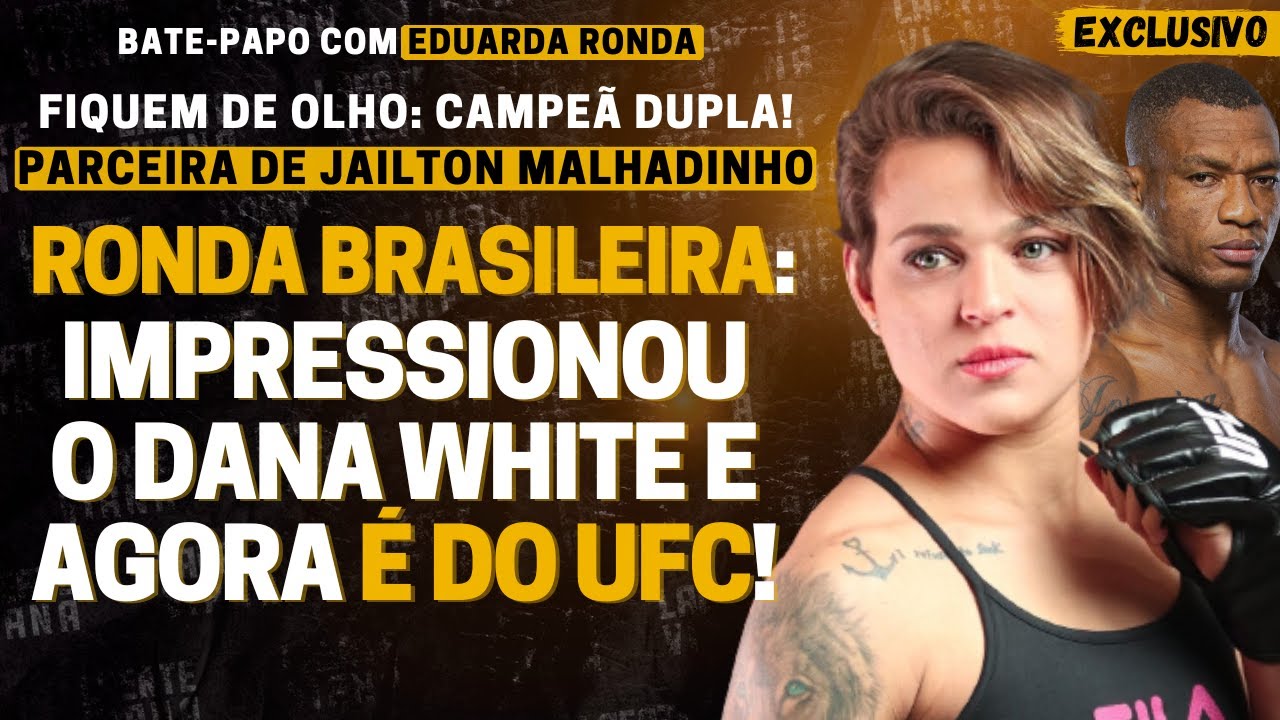 EXCLUSIVO! CONHEÇA A BRASILEIRA CAMPEÃ QUE CHEGOU NO UFC CH0CANDO O ...