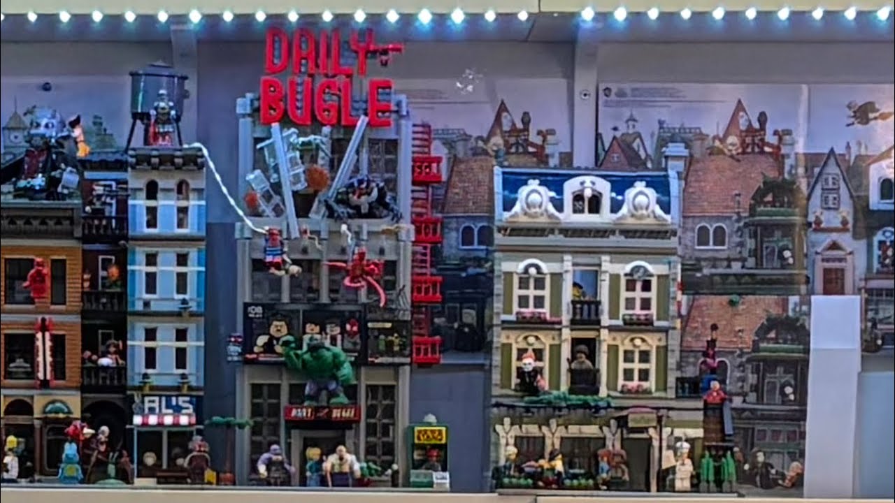 LEGO Marvel Town Tour Before the Big Reshuffle! - YouTube
