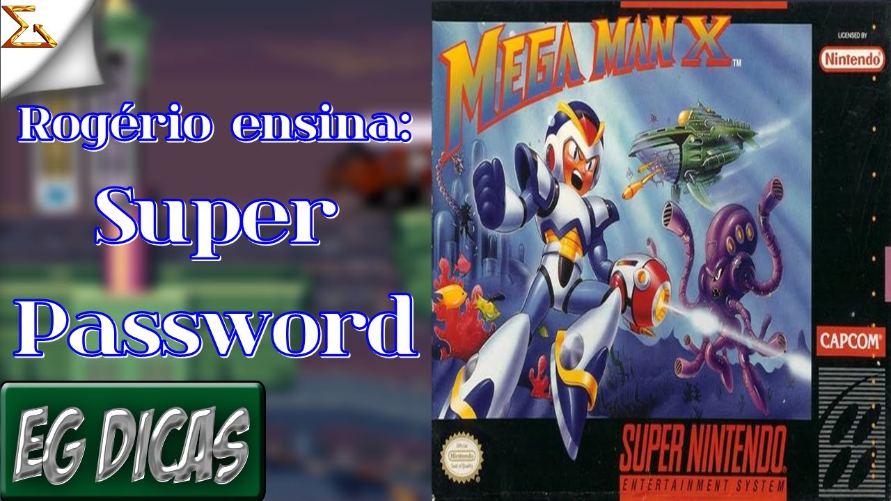 Rogério ensina - Super Password - Mega Man X (SNES) - YouTube