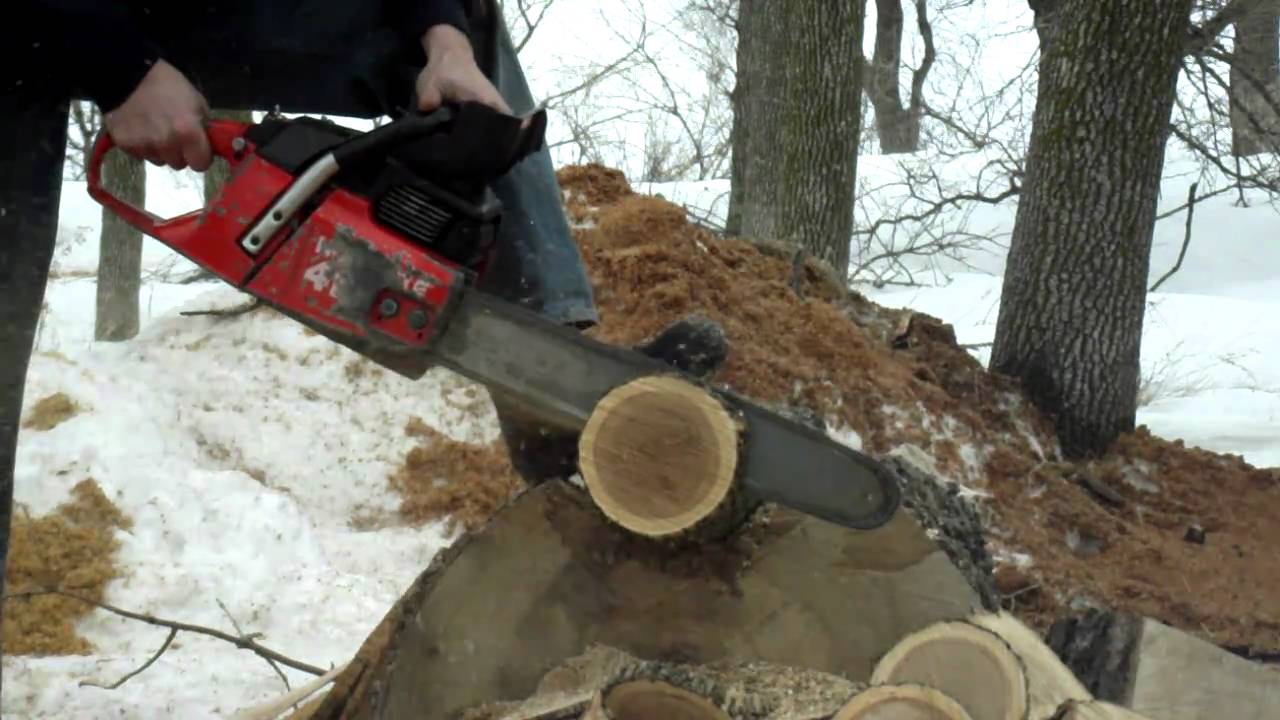 Homelite 410 - YouTube