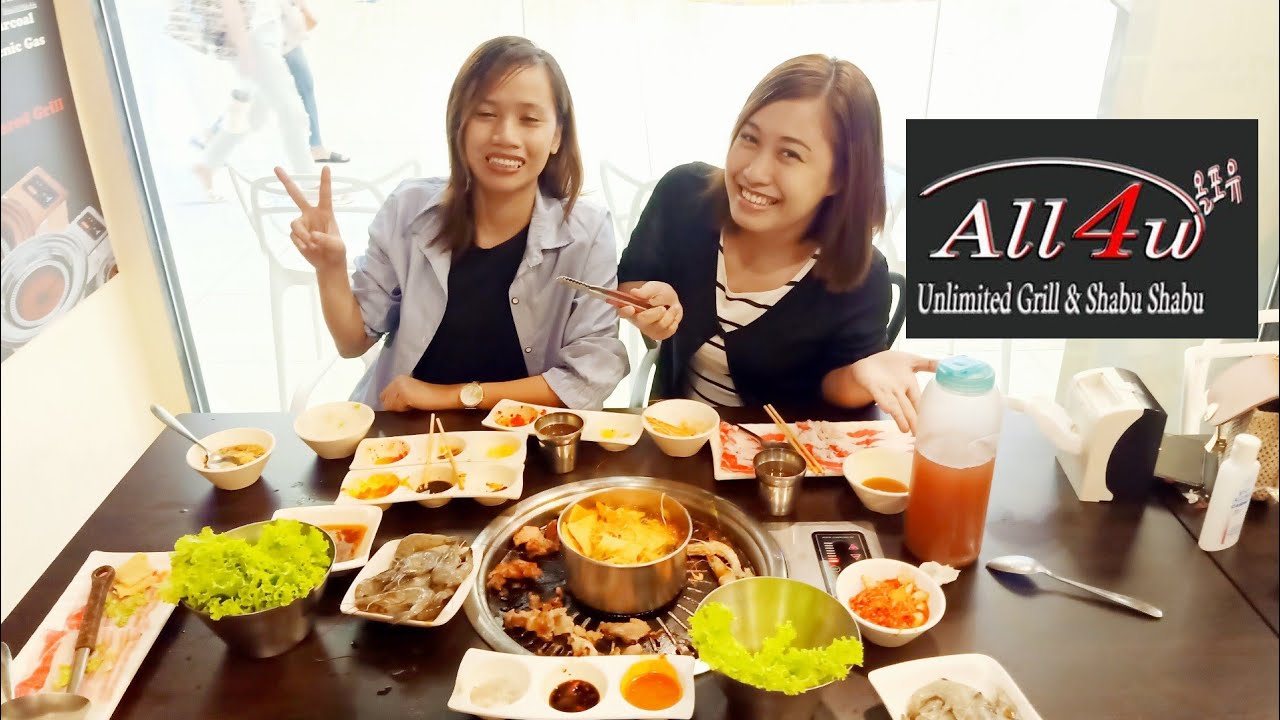 ALL4U Unlimited Grill & Organic Shabu Shabu - YouTube