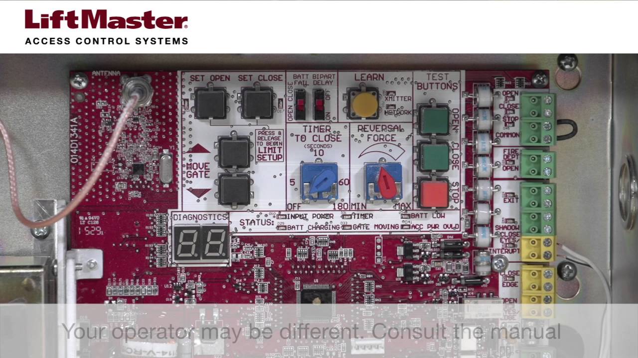 How to Wire LiftMaster EL2000SS, EL25 and IPAC Telephone Entry System ...