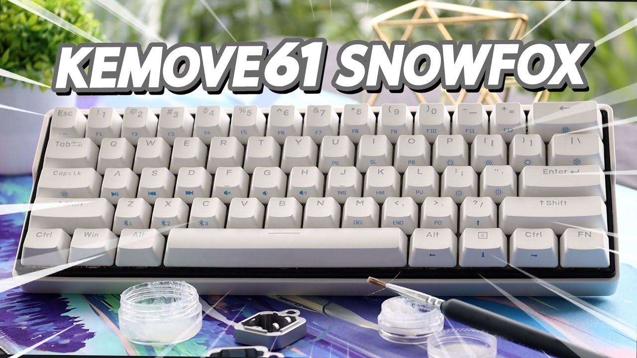 INSANE Budget 60% Hot-Swappable Keyboard | KEMOVE 61 SNOWFOX Review ...
