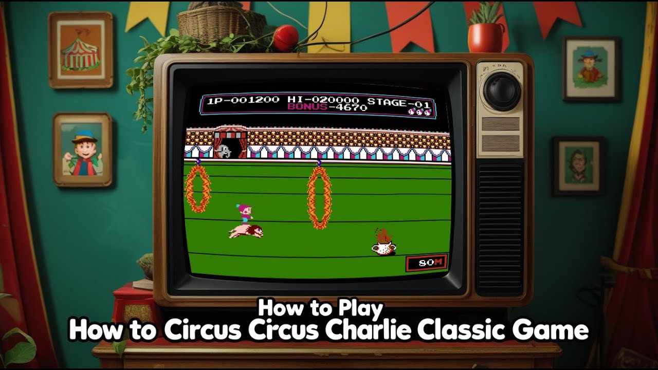 Circus Charlie | Classic Arcade Game | Retro Gaming - YouTube