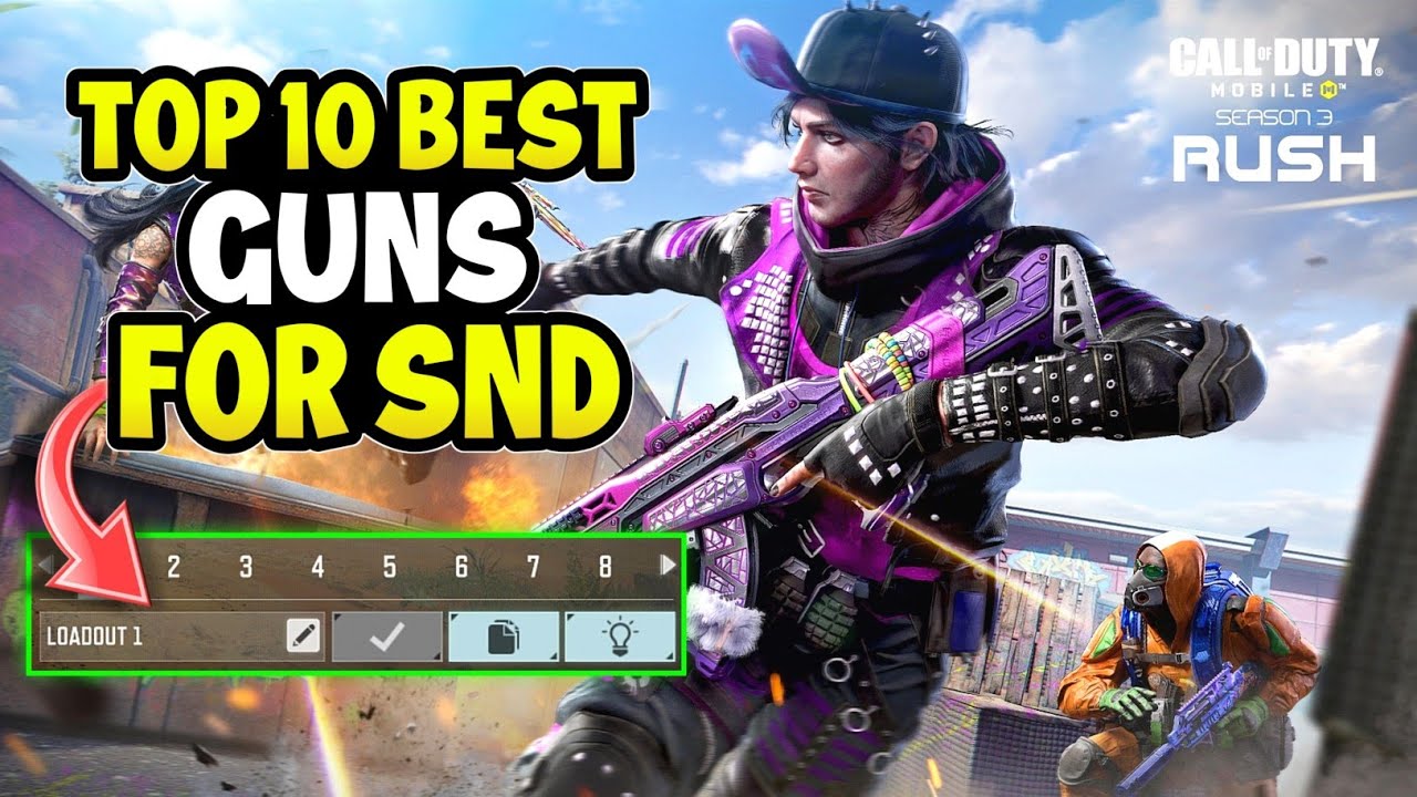 Top 10 Best Guns for Search & Destroy in CODM Season 3 | Gunsmith ...