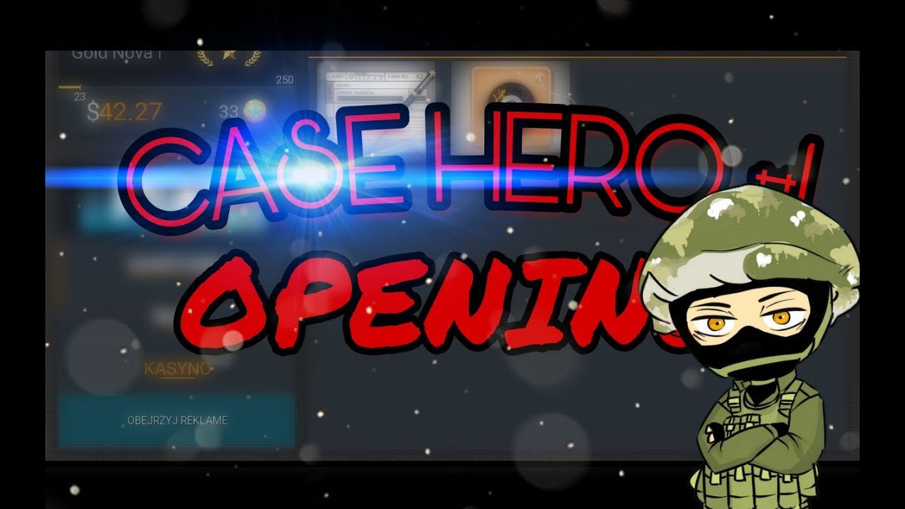 CASE HERO #1 OPENING - YouTube