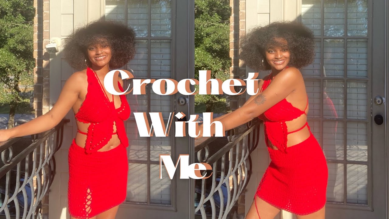 I Crocheted My ENTIRE Outfit For a Post Malone Concert! - YouTube