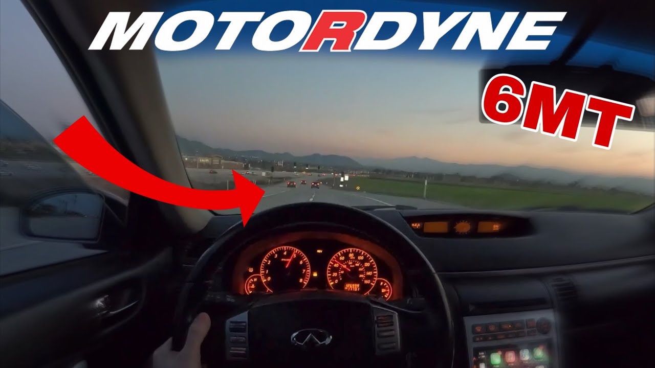 POV DRIVE IN MY MANUAL G35 TO SCHOOL *MOTORDYNE EXHAUST* - YouTube