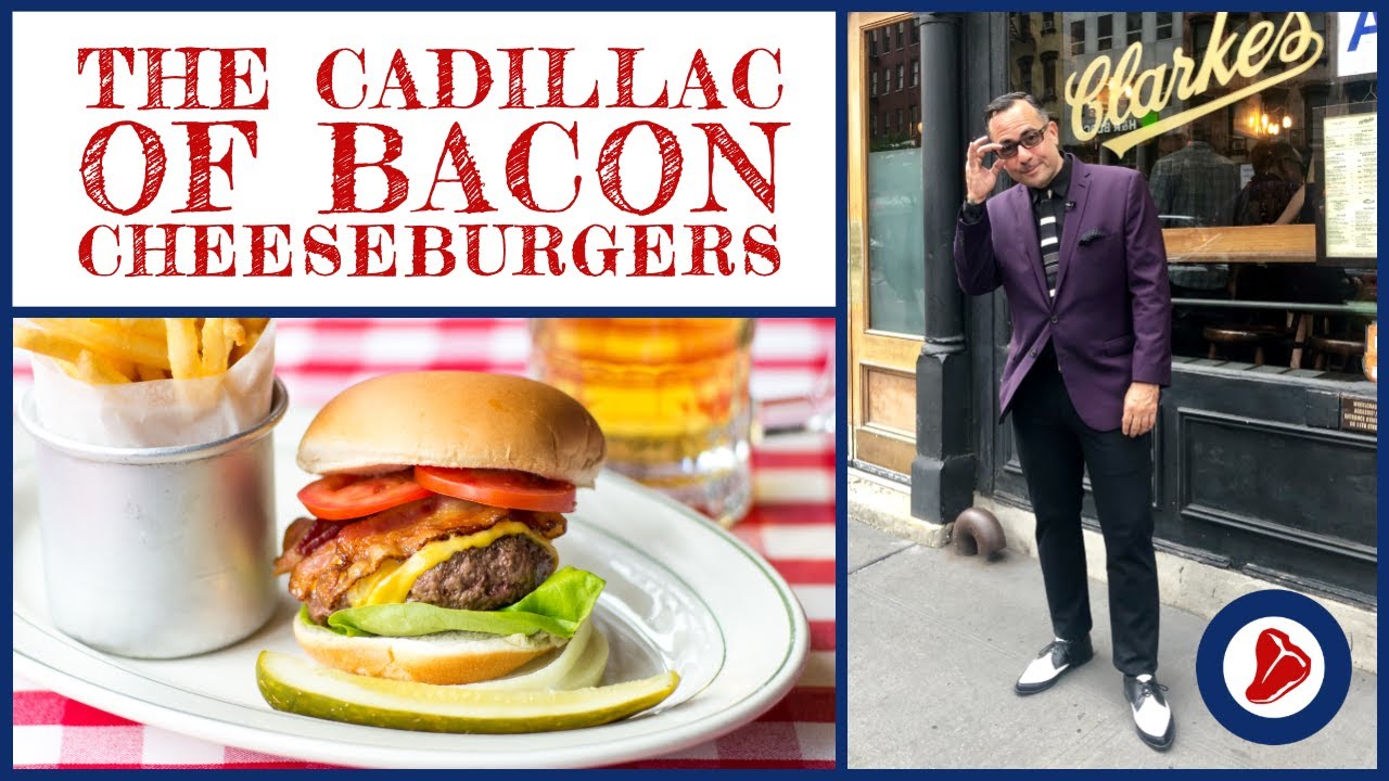 The Cadillac of Bacon Cheeseburgers at P.J. Clarke's in New York City ...
