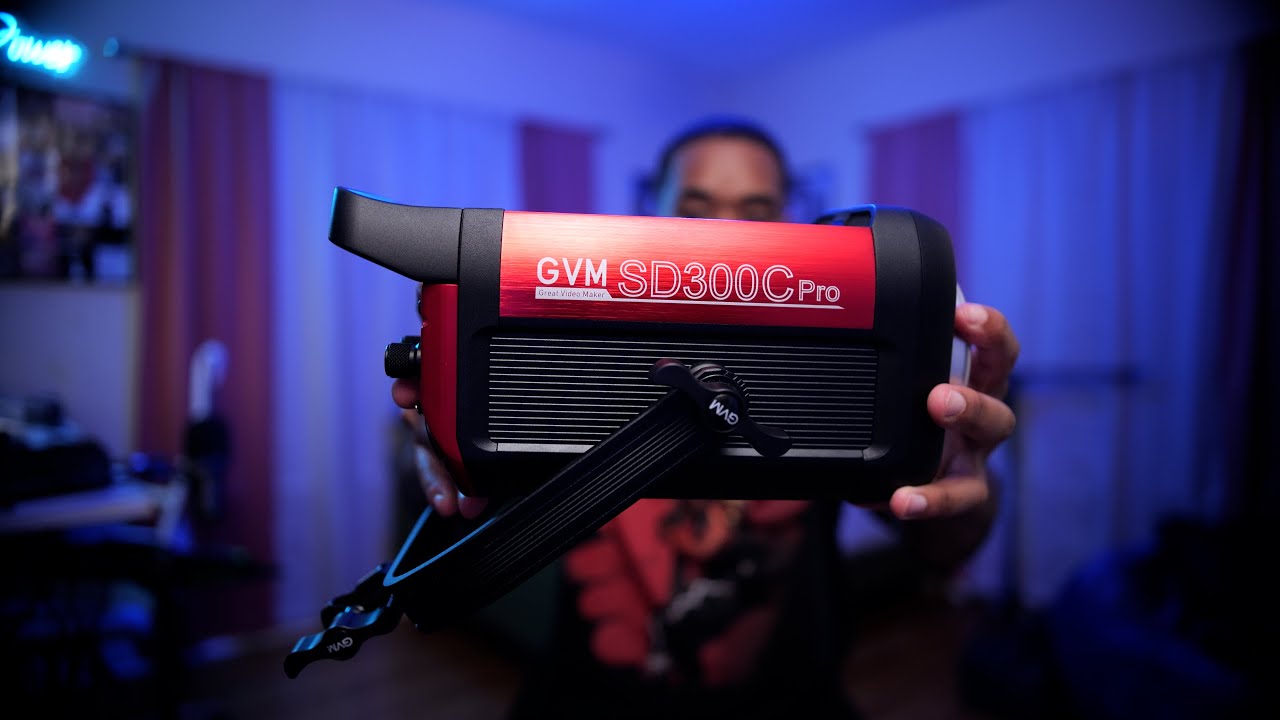 The BEST Budget RGB Light Of 2024, The GVM SD300C, Perfect For ...