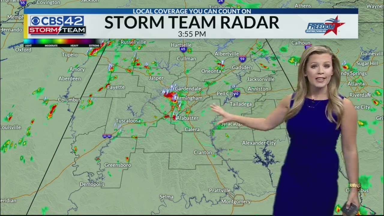 Sarah Cantey Weekend Forecast- Aug. 2-4 - YouTube