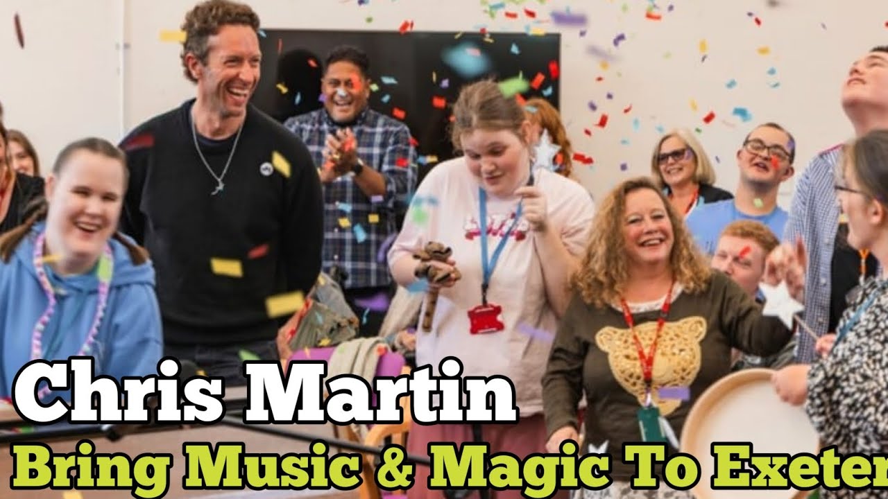 Chris Martin Opens New Exeter Care Home For Visually Impaired Young ...