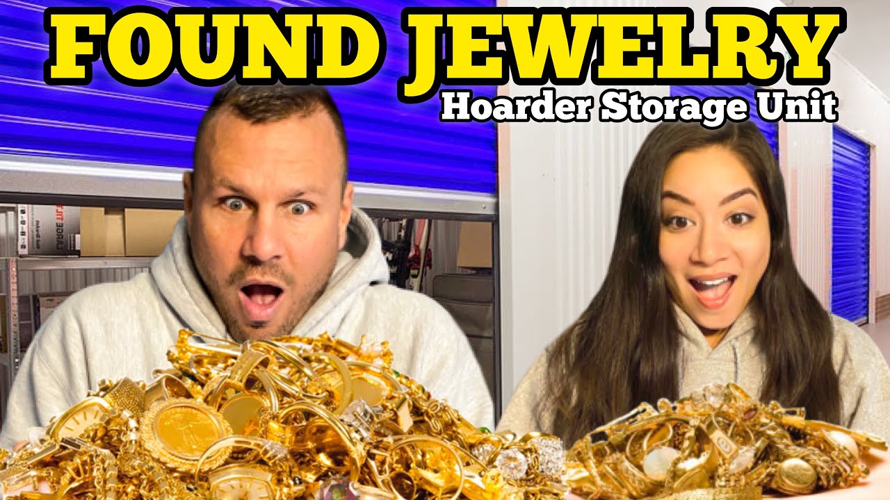 FOUND JEWELRY HOARDER STORAGE UNIT I Bought An Abandoned Storage Locker ...