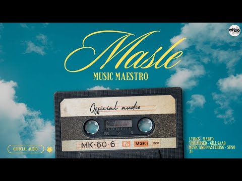 New Punjabi Songs 2025 - Masle (Official audio ) Marco | Gill Saab | AK ...