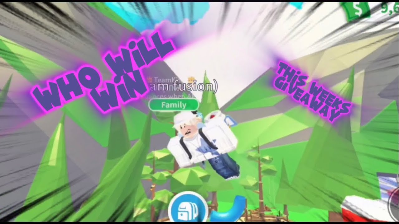 ADOPT ME JETPACK RIDE + MEGA GIVEAWAY! - YouTube