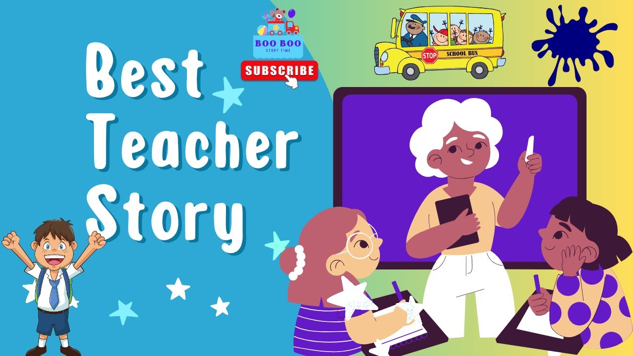 Best teacher story/ Miss Lily / Best kids story / Boo Boo story Time ...
