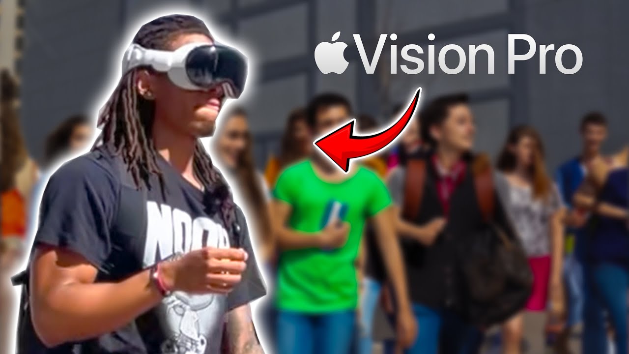 I Took My Apple Vision Pro To School - YouTube