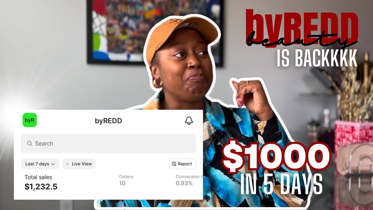 byREDD Beauty IS BACK!!!! - How I made $1000 in 5 days 🤑 - YouTube