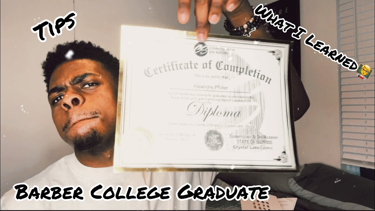 BARBER SCHOOL GRADUATE | Here’s What I Learned!!! - YouTube