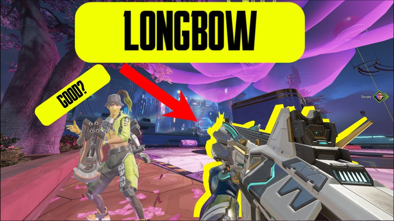 Longbow Is Amazing In Season 24 - Apex Legends - YouTube