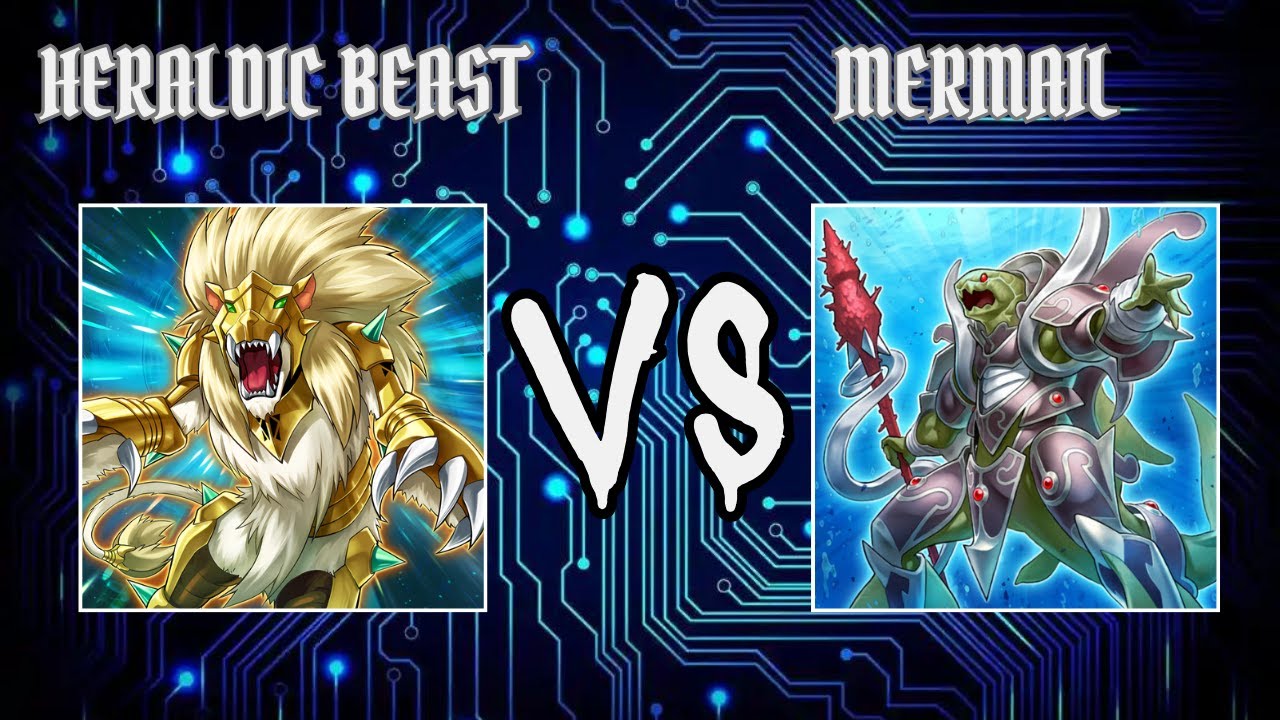 Blabb (Heraldic Beast) vs Tiger (Mermail) | Yugioh Hat Format | Dueling ...