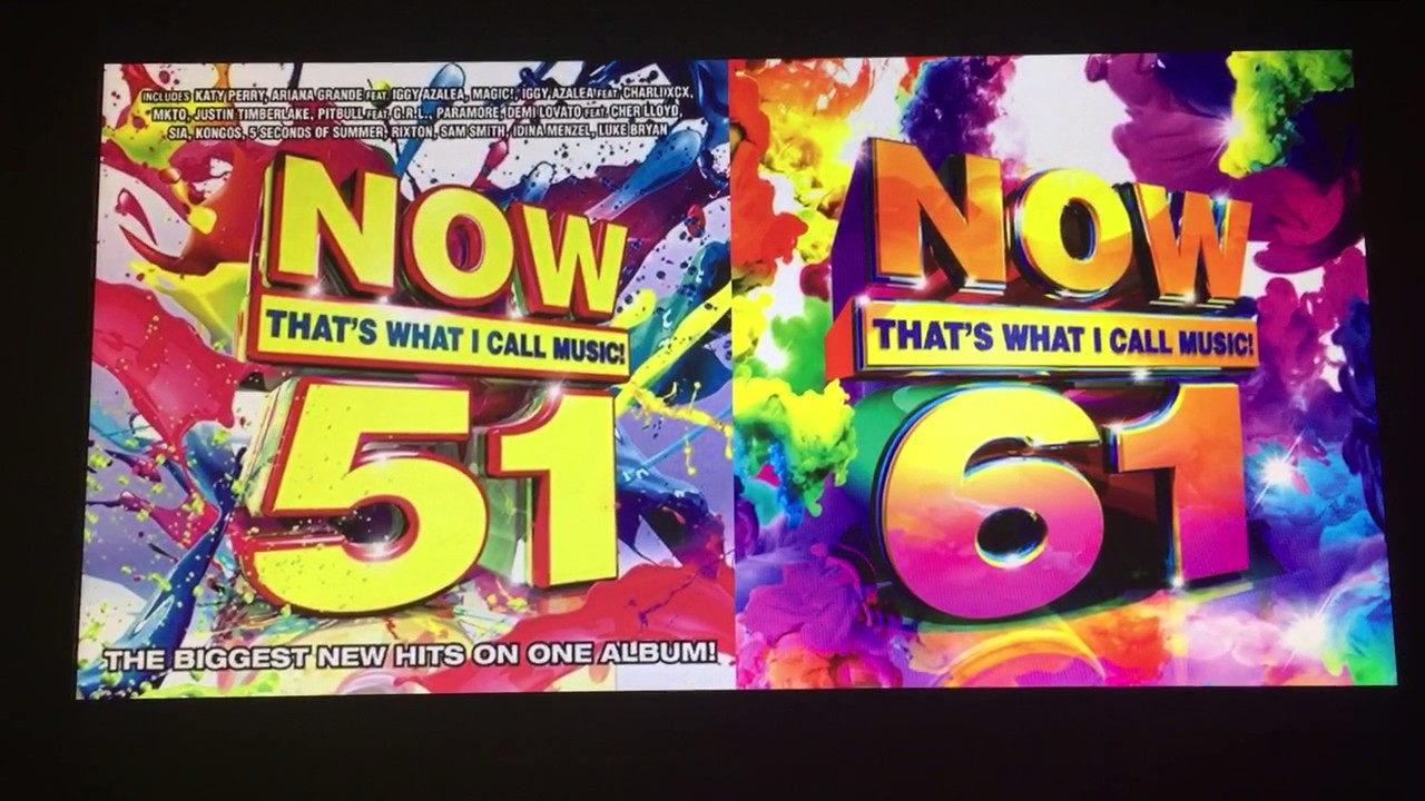'Now! 51' Cover Art vs. 'Now! 61' Cover Art - YouTube