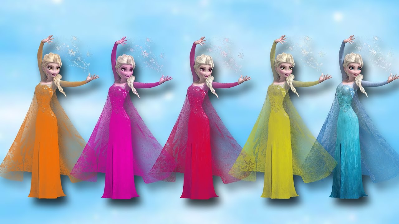 Frozen Elsa Finger Family Song | Daddy Finger Rhymes For Children And ...