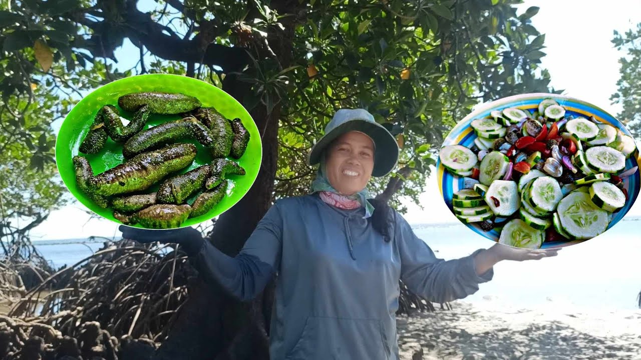 "Balatan" Sea Cucumber Spicy Kinilaw - YouTube