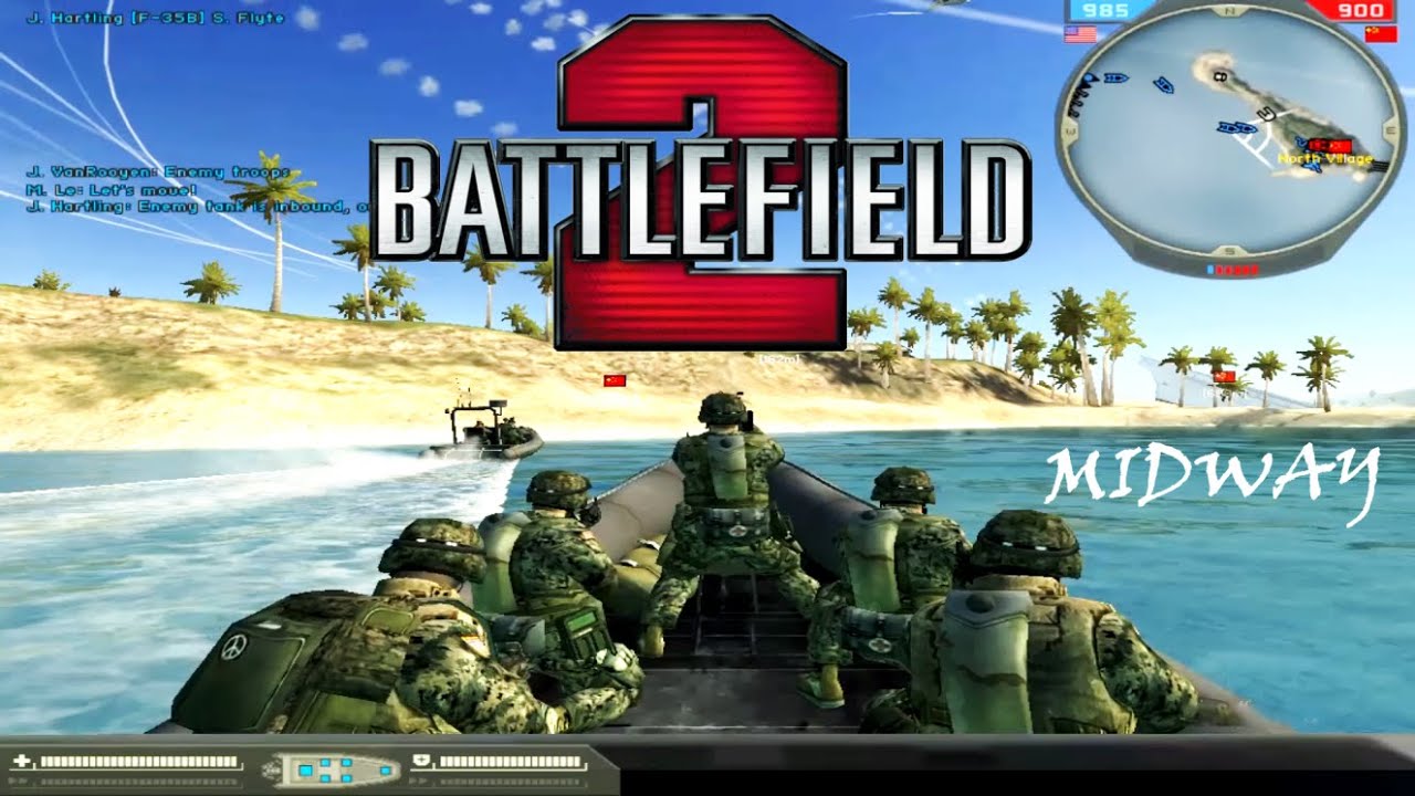 Battlefield 2: Multiplayer Gameplay in 2021 - Midway [1080p60FPS] - YouTube
