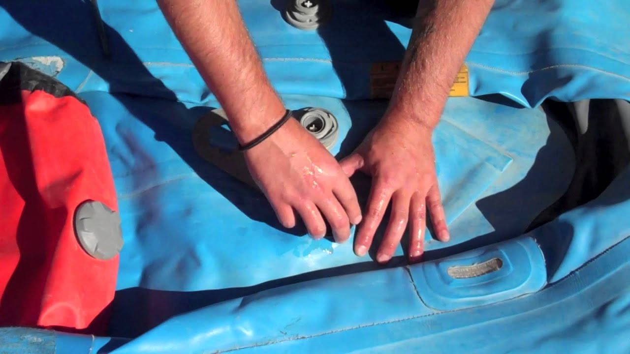 White Water Rafting: How to Replace a Valve - YouTube