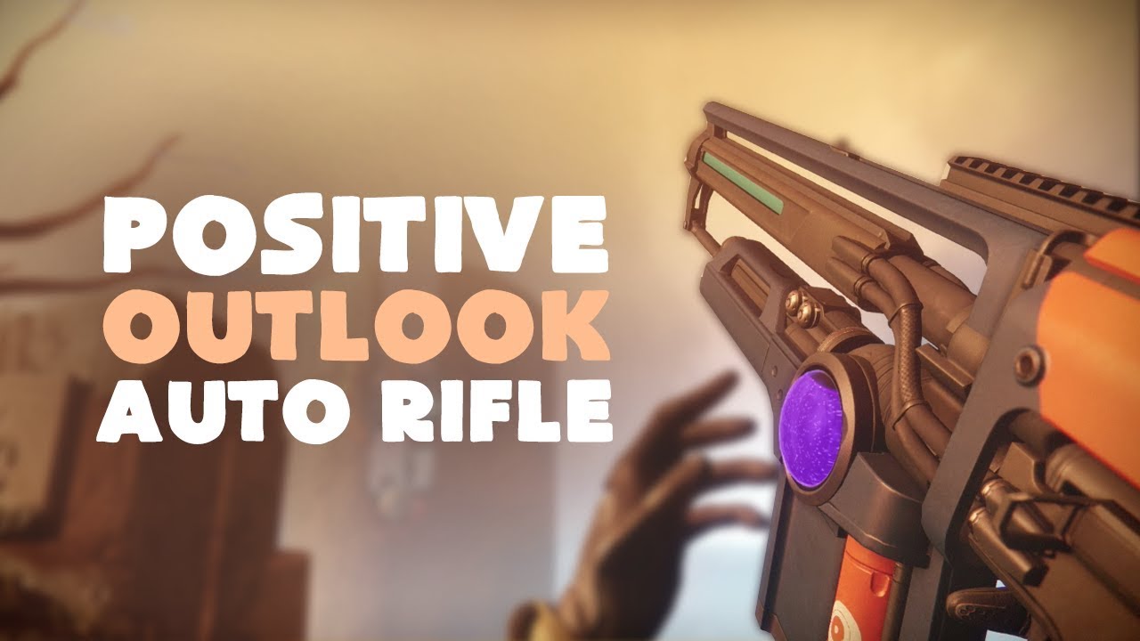 Positive Outlook Auto Rifle Review | Destiny 2 (Curse of Osiris) - YouTube