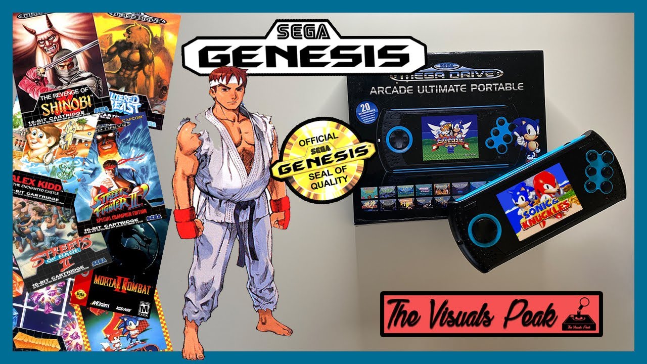 The Official Sega Mega Drive Handheld Console!! - YouTube