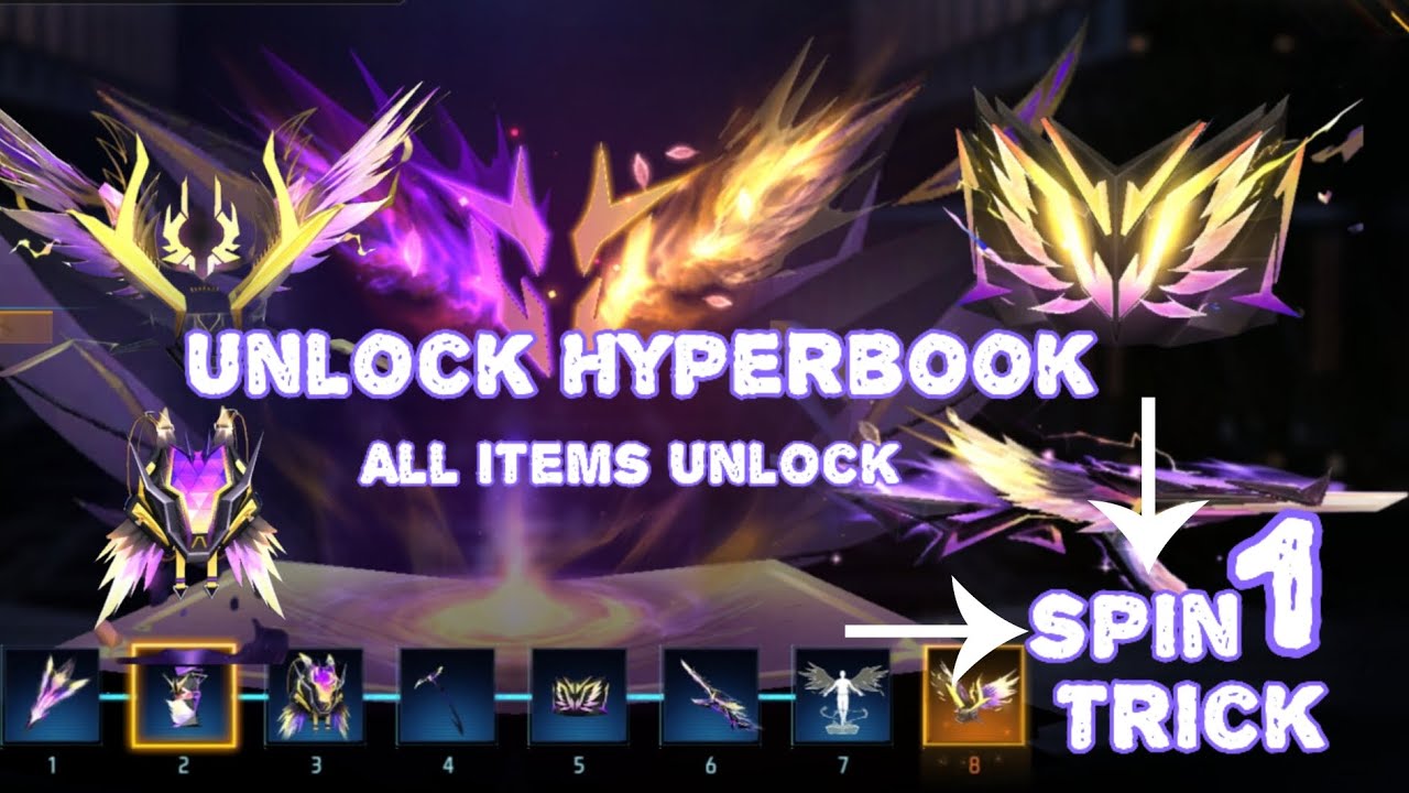 Hyperbook Ring Event Free Fire | How To Complete The Hyperbook | All ...