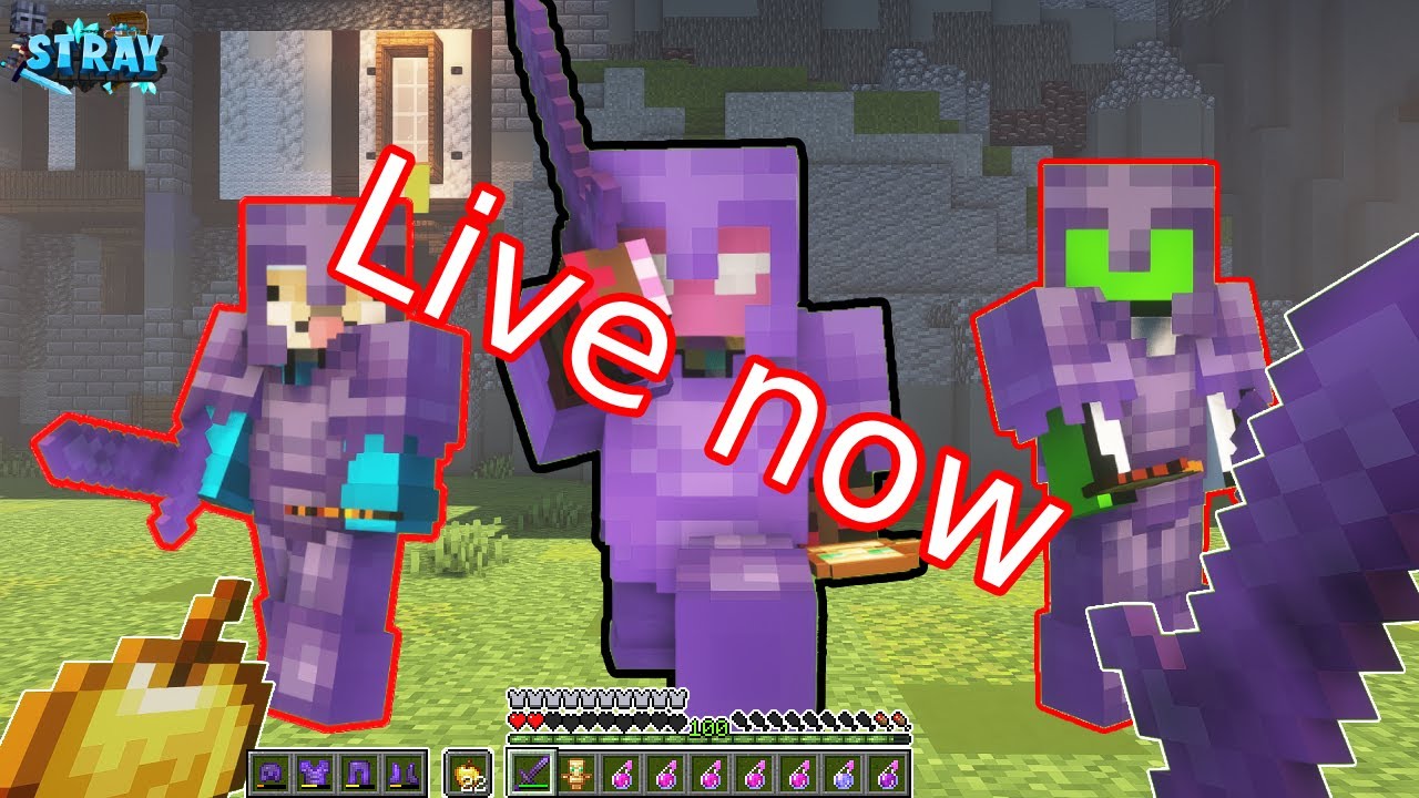 Playing Netherite pot for one week then getting tested Live Minecraft ...