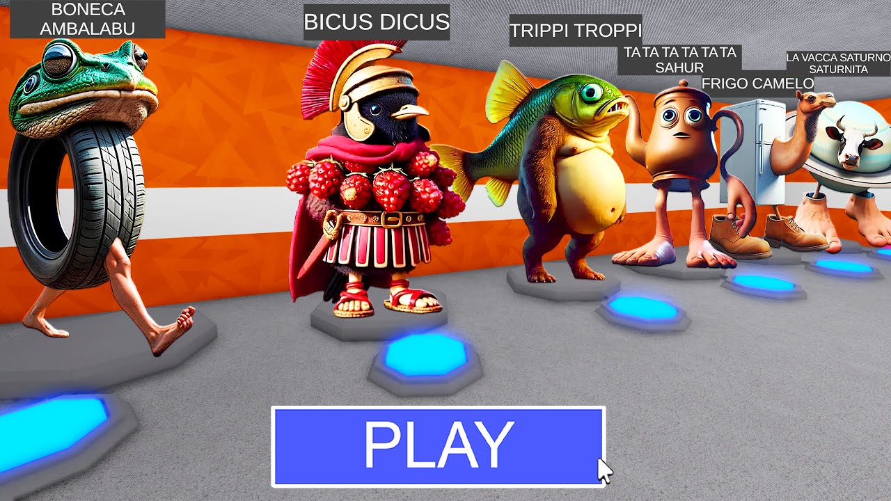 ALL ITALIAN BRAINROT MORPHS! BONECA AMBALABU, BICUS DICUS... in BARRY'S ...