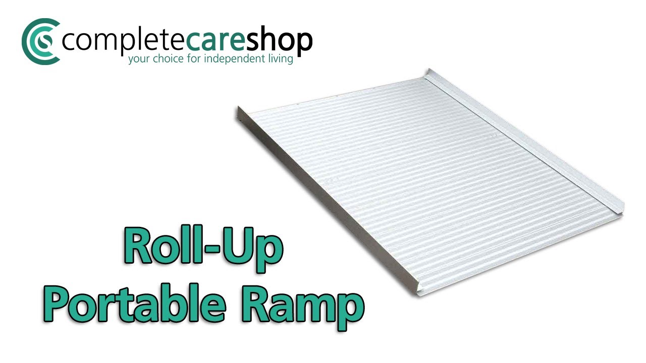 Mobility Care Roll Up Portable Ramp - Supplied With A Handy Carry Bag ...