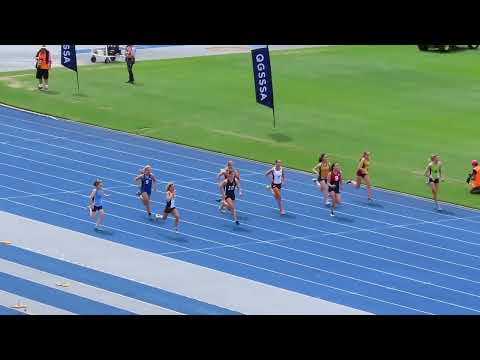 100m 17yrs + Girls DIV D, QGSSSA Championships 15 September 2022