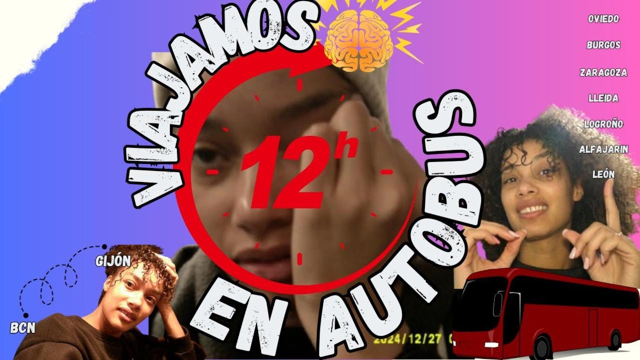 vLOG- VIAJAMOS 12 HORAS EN AUTOBUS - @SoyAlexaa - YouTube