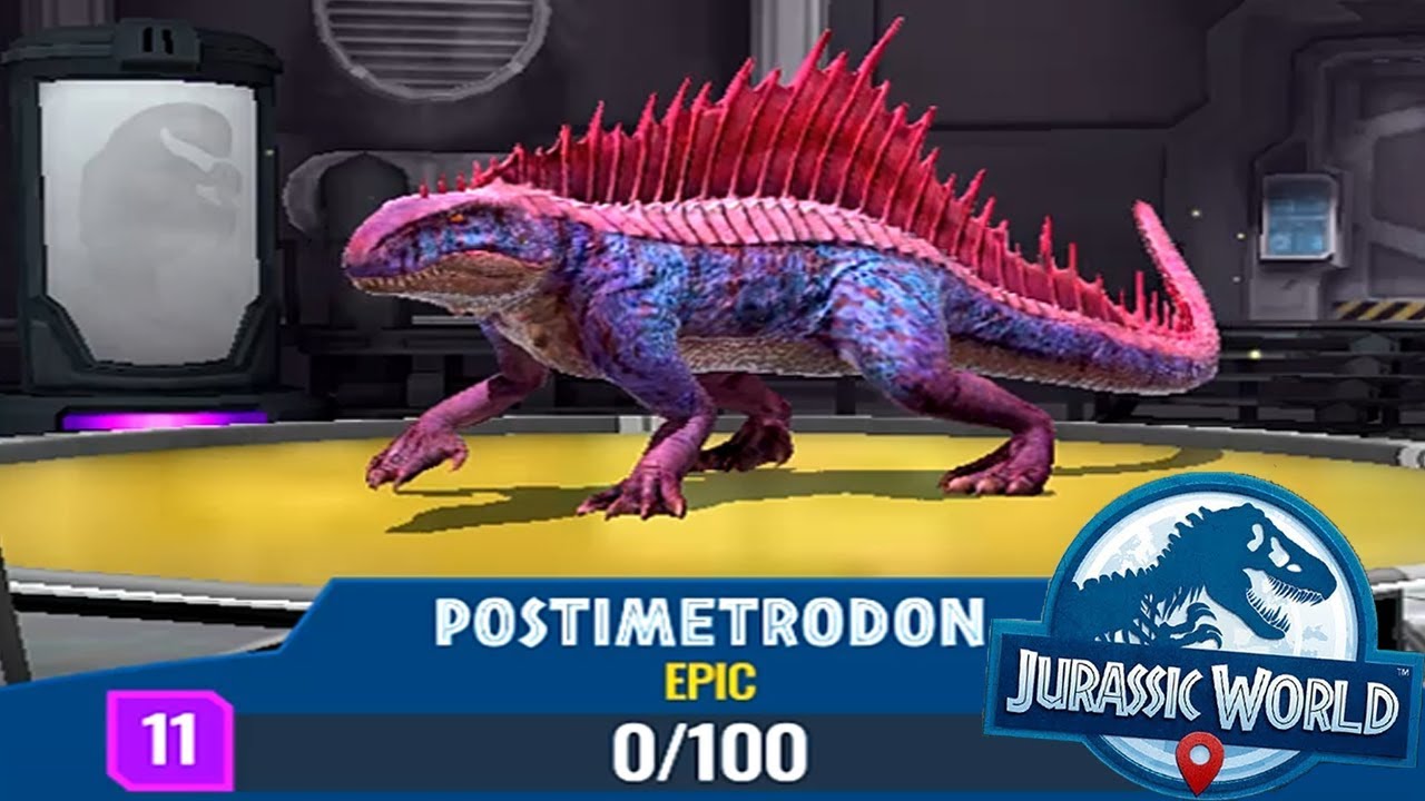 New Dinosaur POSTIMETRODON - Jurassic World Alive Android Gameplay ...