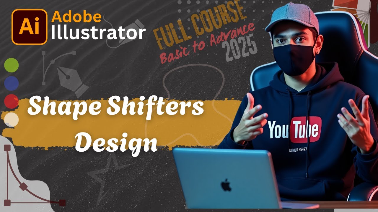 Master SHAPE Editing in Adobe Illustrator with These Simple Tools - YouTube