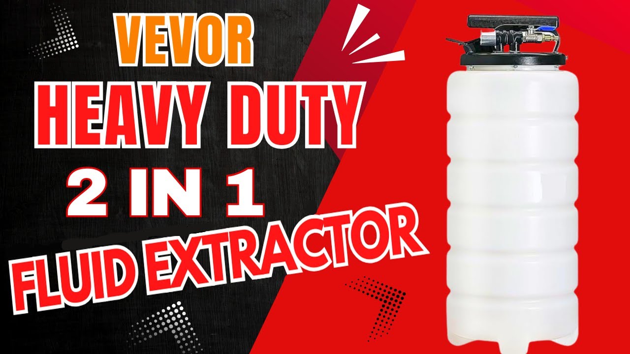 Best 15L Pneumatic / Manual Fluid Extractor from Vevor better than ...