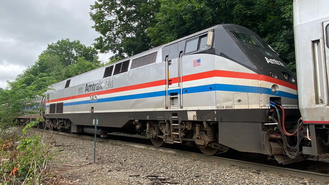 Amtrak Downeaster Trains. Including 145 double header and Downeaster ...