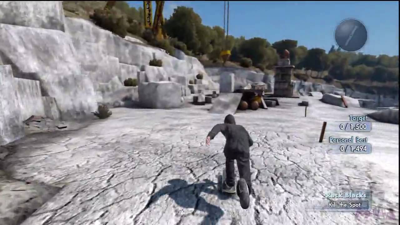 Skate 3: Own The Spot - Rock Blocks - YouTube