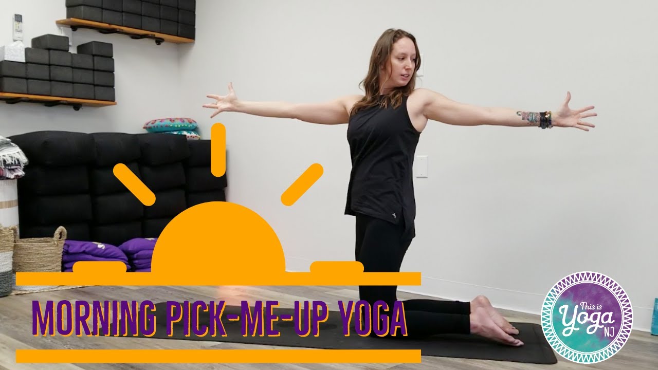 Morning Pick-Me-Up Yoga - 15 minutes - YouTube