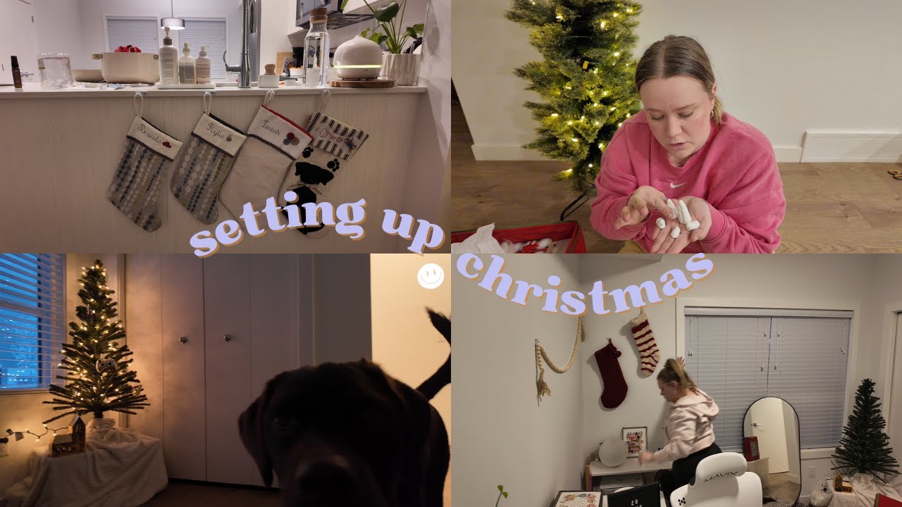 Setting up Christmas! - YouTube