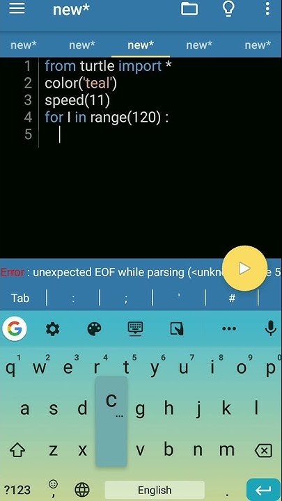How to make amazing pattern using python | World of python | part 1 #Short - YouTube