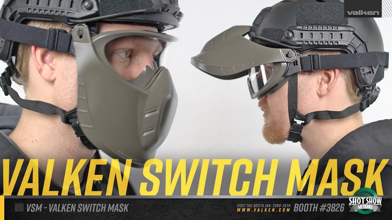 SHOT SHOW 2018 - VSM (Valken Switch Mask) - YouTube