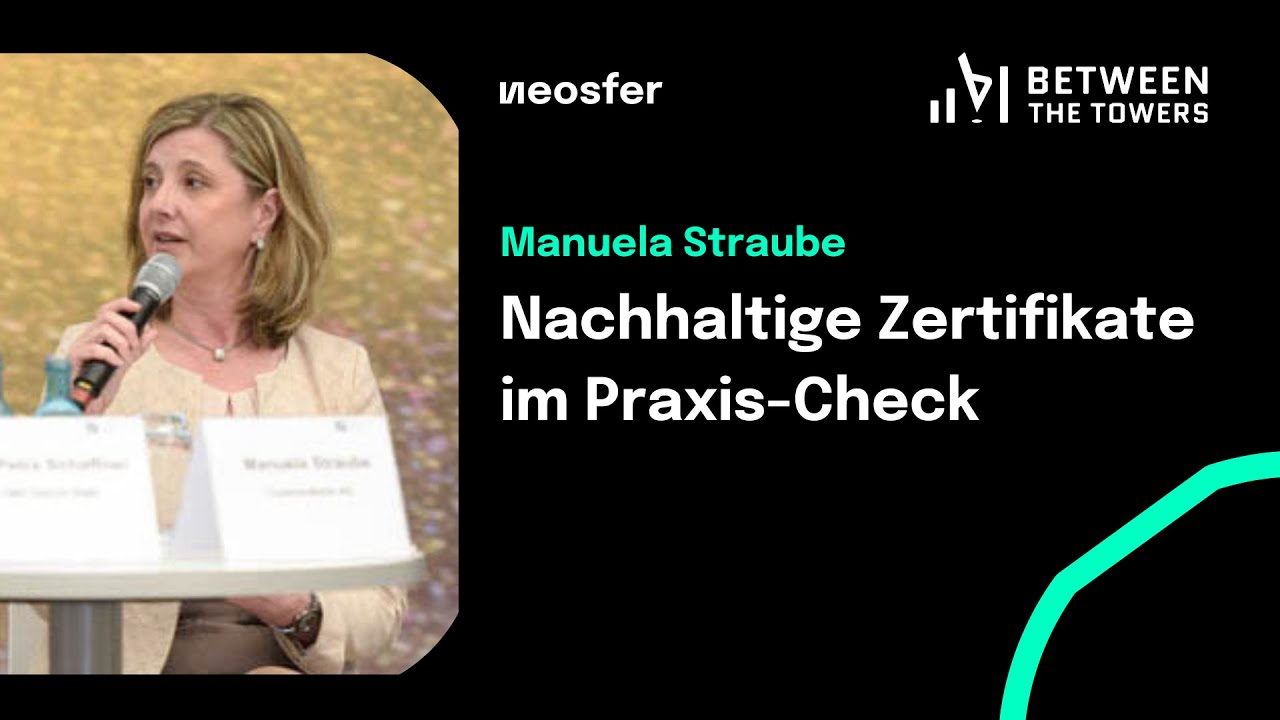 Was nutzen nachhaltige Zertifikate in der Praxis? I Manuela Straube ...