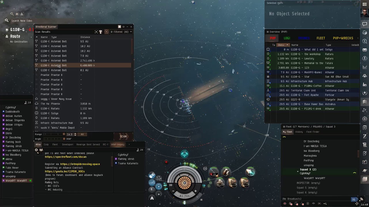 D-SCAN DIRECTIONS - YouTube