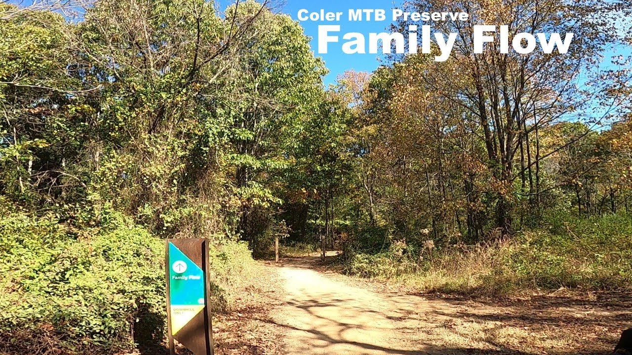 Family Flow at Coler Mountain Bike Preserve - YouTube